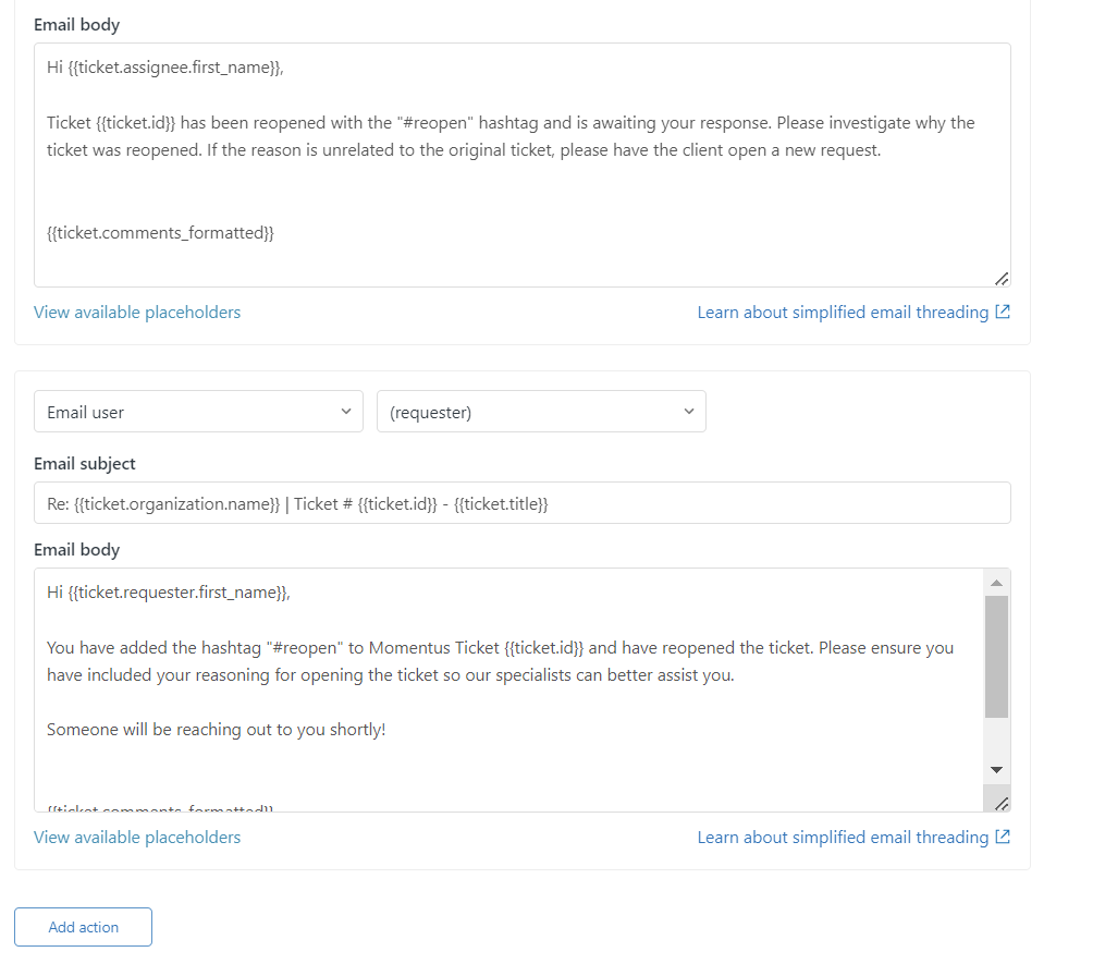 How to combat false ticket reopens! AKA "thank you" messing up your ...
